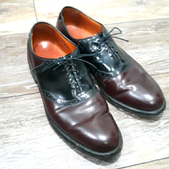 Allen Edmonds | Shoes | Allen Edmonds Polo Cordovan And Black Leather ...